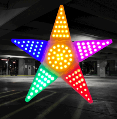 5 + 1 Wing light multi color – Vision Light